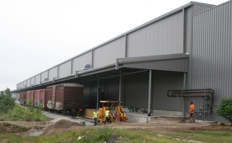 N Scale Intermodal Warehouse