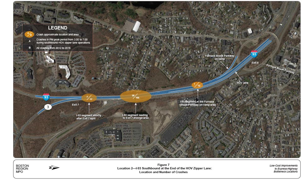 Low-Cost Improvements to Express-Highway Bottleneck Locations
