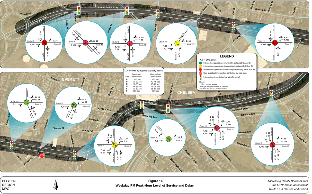 Route 16 Priority Corridor Study, Chelsea and Everett, Massachusetts